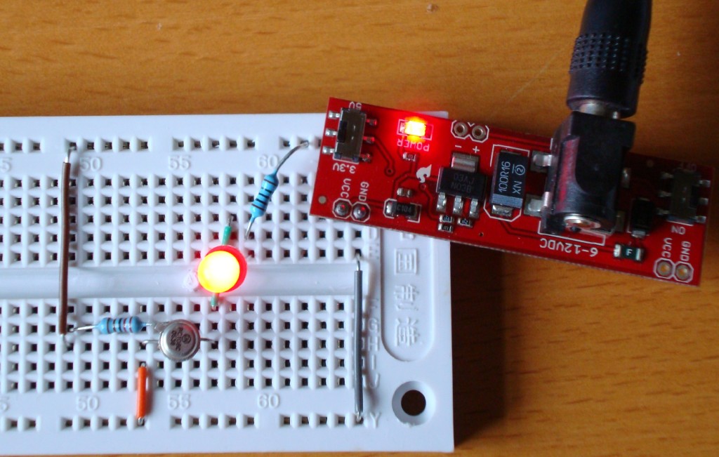 Embedded Developer » Blog Archive Simple LED and Transistor Switch - Embedded Developer