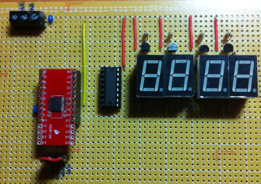 Embedded Developer » Blog Archive 4 Digit, 7 Segment Display ...