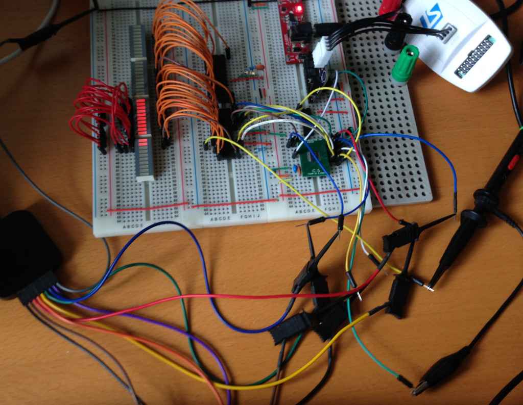 Embedded Developer » Blog Archive Transmitting Data Using the STM8S SPI Master Mode - Embedded ...
