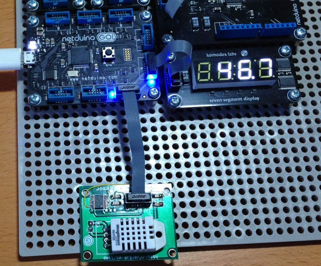 Embedded Developer » Blog Archive Temperature and Humidity Sensor Module for the Netduino GO ...