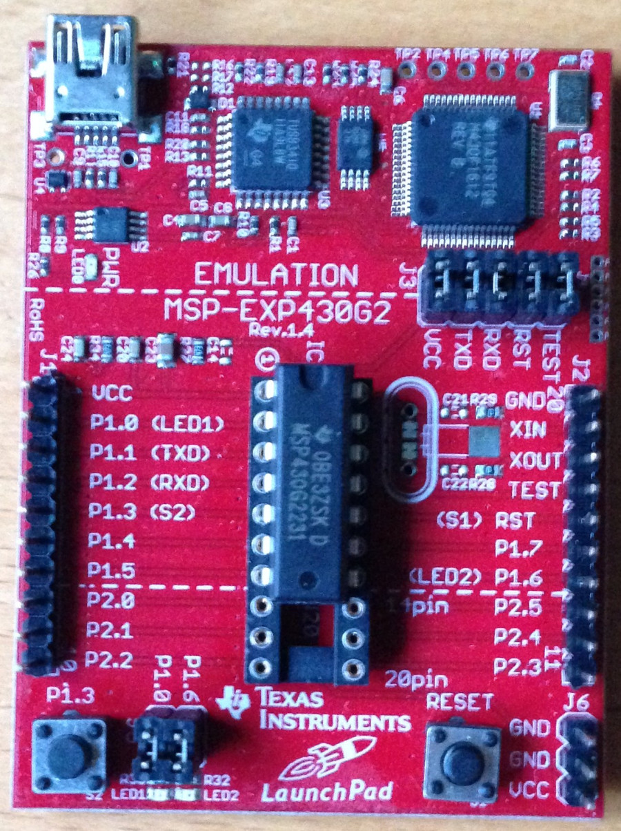 Embedded Developer » Blog Archive MSP430 Launchpad - Embedded Developer