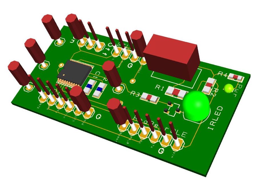 Embedded Developer » Blog Archive OpenIR PCB Revision B - Embedded Developer