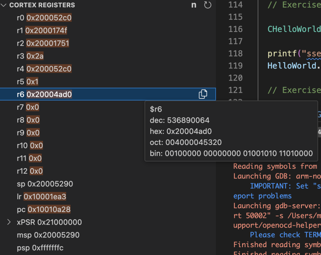 Embedded Developer » Blog Archive Pico Cortex Registers in VSCode ... Embedded Developer » Blog Archive Pico Cortex Registers in VSCode ...